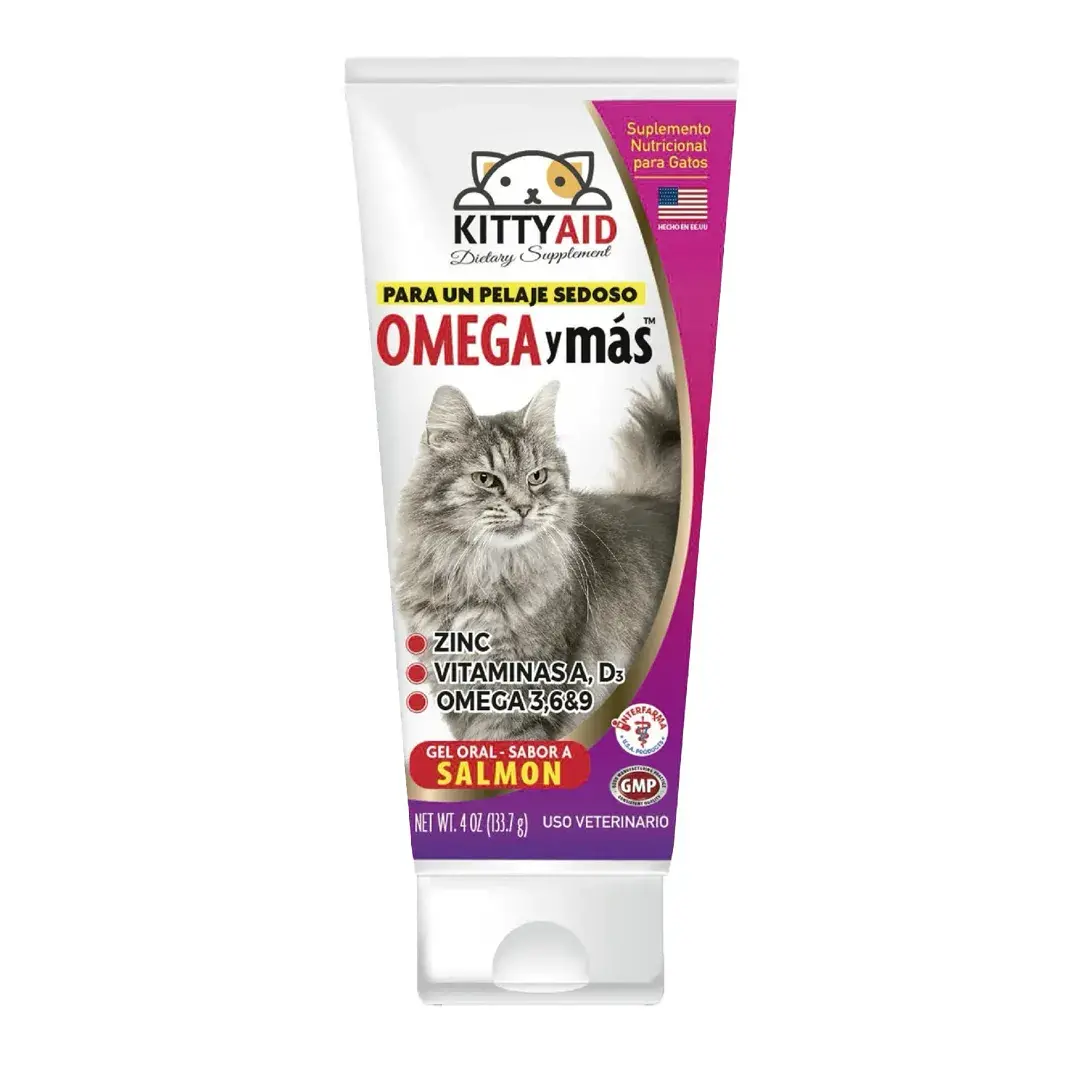 Kitty Aid Omega y Mas 113gr - PetStop – Tienda Online